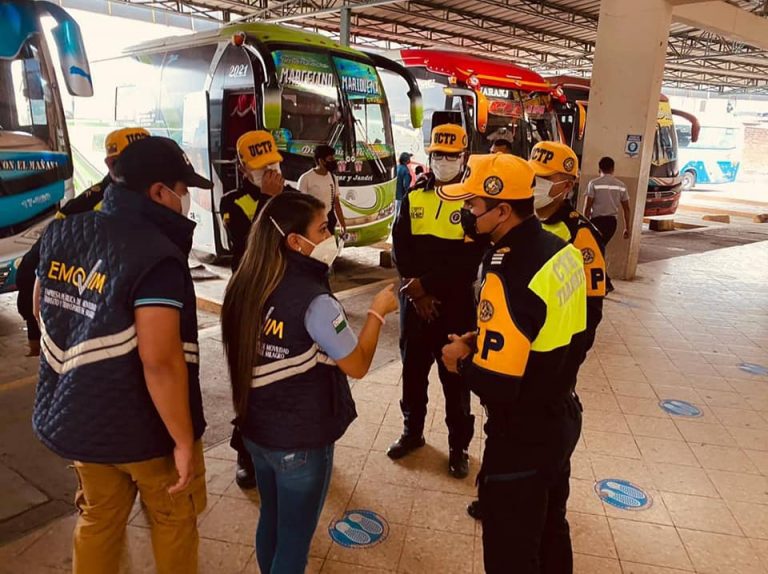 Operativo al Terminal Terrestre – ACT – Milagro